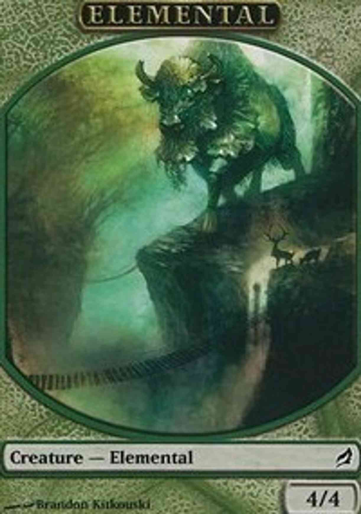 Elemental Token (Green) Price from mtg Lorwyn