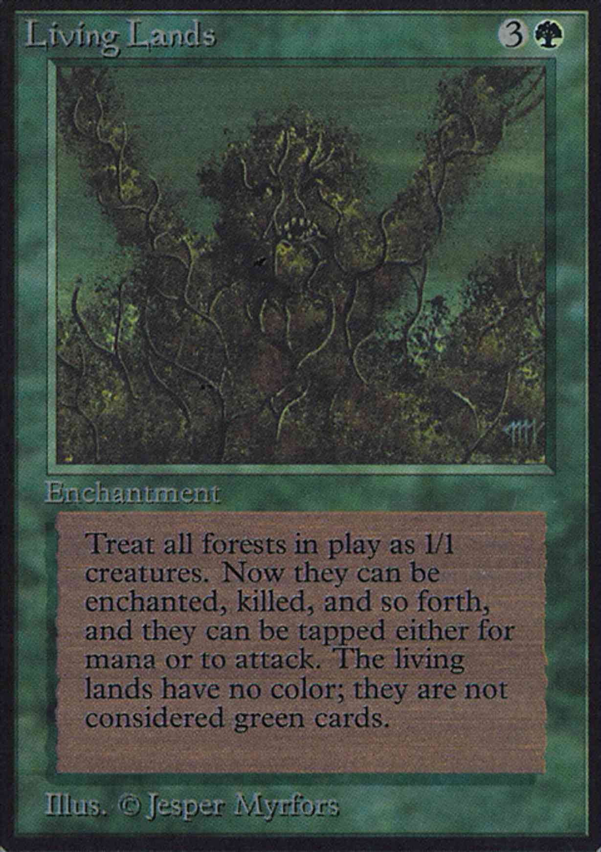 Living Lands Price from mtg Limited Edition Alpha