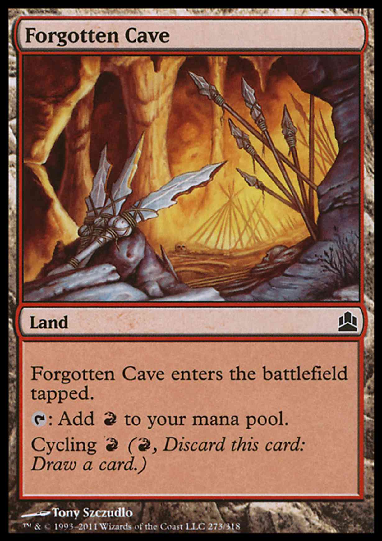 Forgotten Cave Price from mtg Magic: The Gathering-Commander
