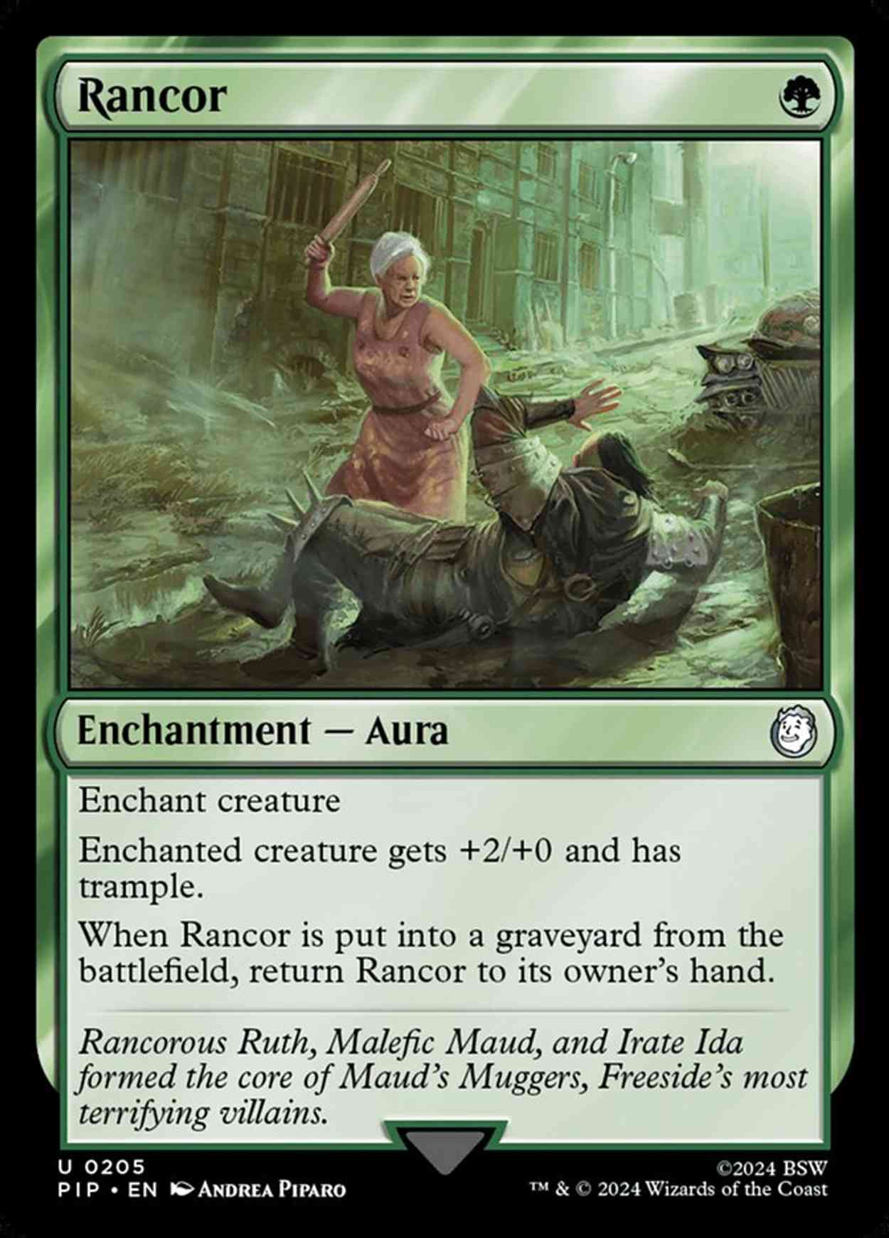 Rancor Price from mtg Universes Beyond: Fallout
