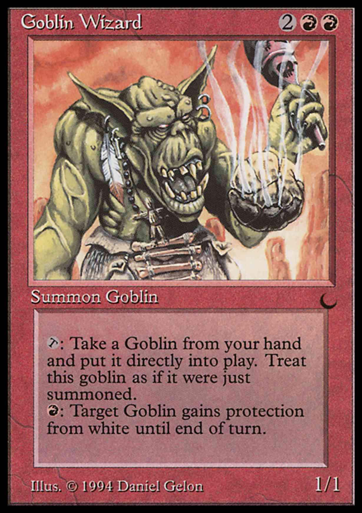 Goblin Wizard Price from mtg The Dark