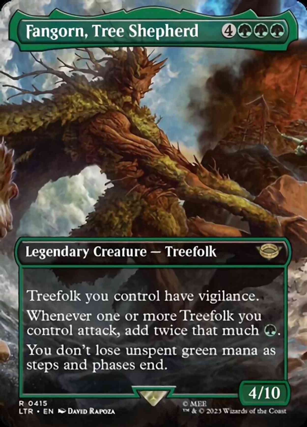 Fangorn, Tree Shepherd (Borderless) Price from mtg The Lord of the ...