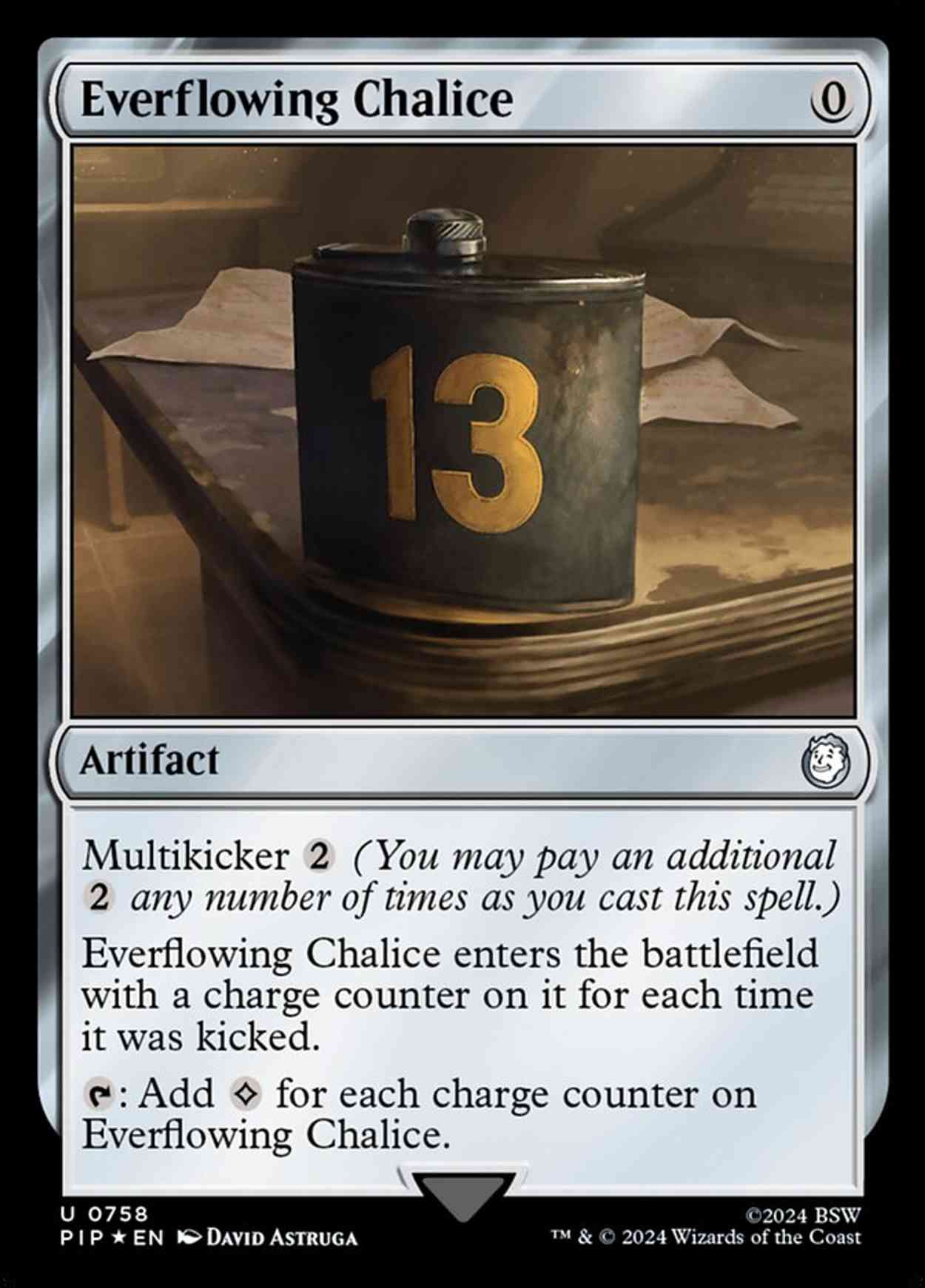 Everflowing Chalice (Surge Foil) Price from mtg Universes Beyond: Fallout Everflowing Chalice (Surge Foil) Price from mtg Universes Beyond: Fallout