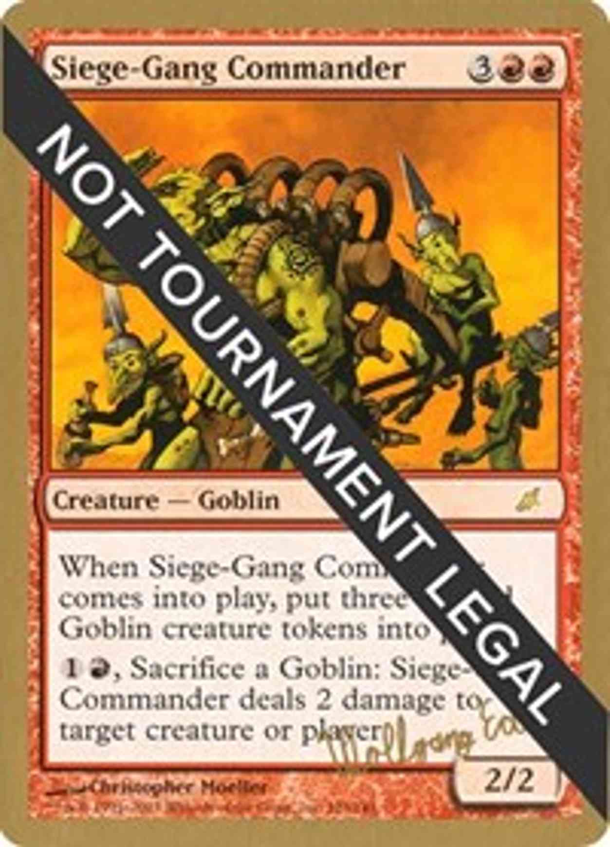 Siege-Gang Commander - 2003 Wolfgang Eder (SCG) Price from mtg World ...