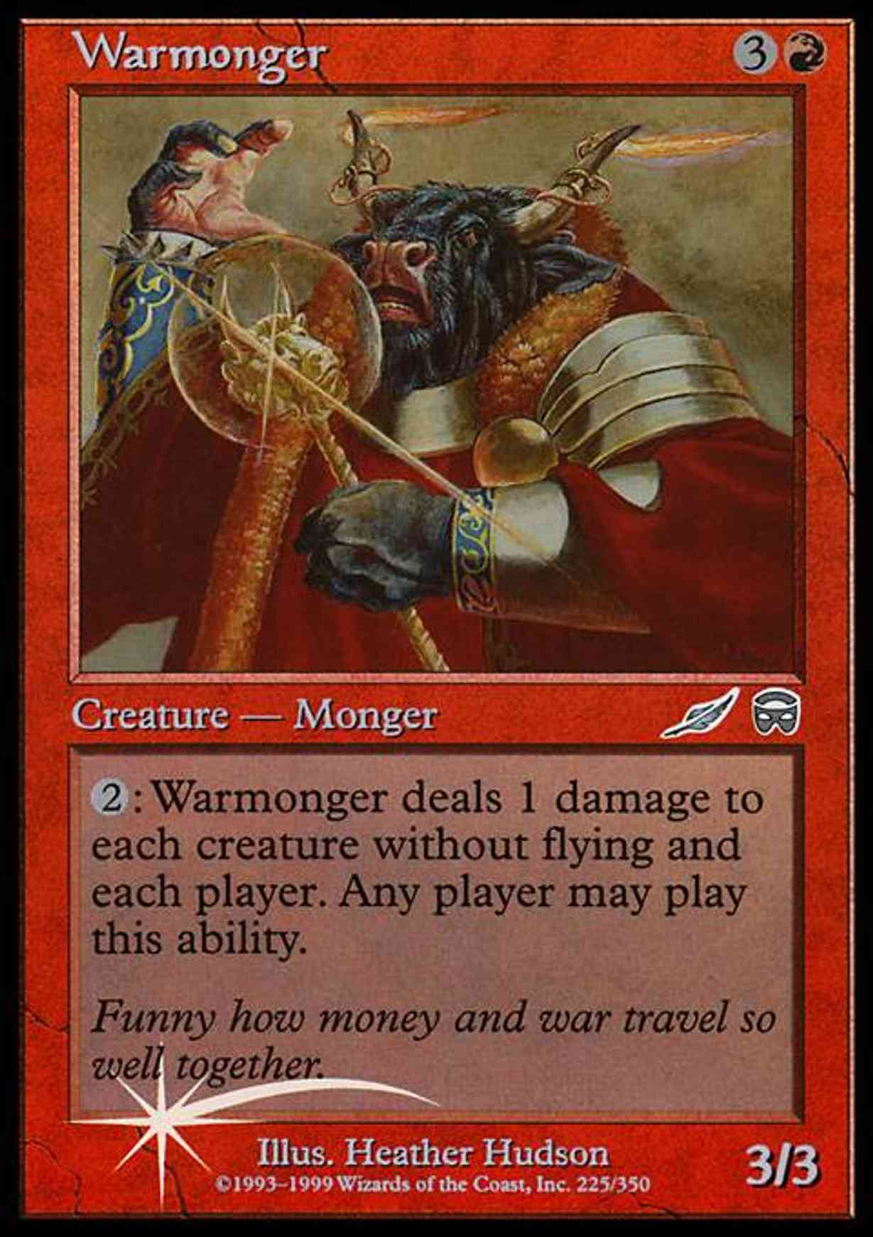 Warmonger Price from mtg Media Promos