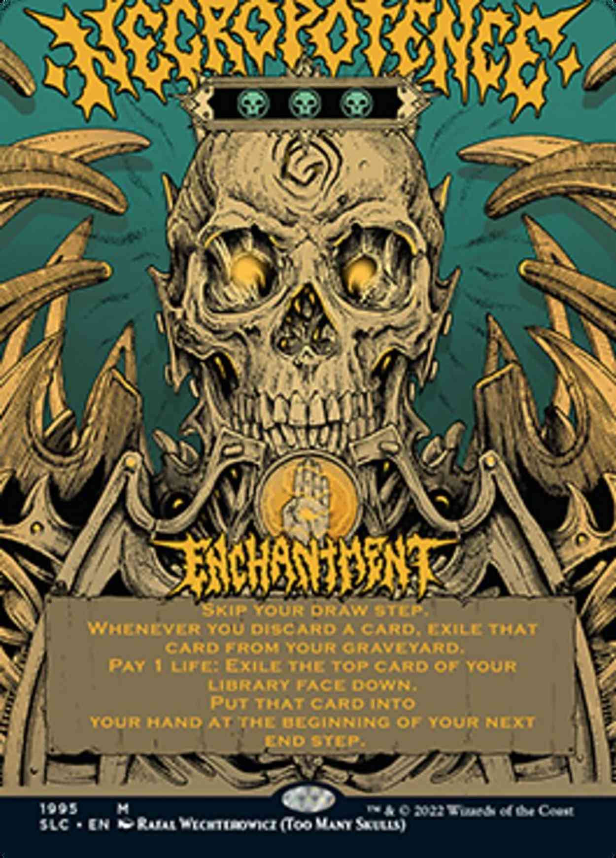 Necropotence Price from mtg Secret Lair 30th Anniversary Countdown Kit