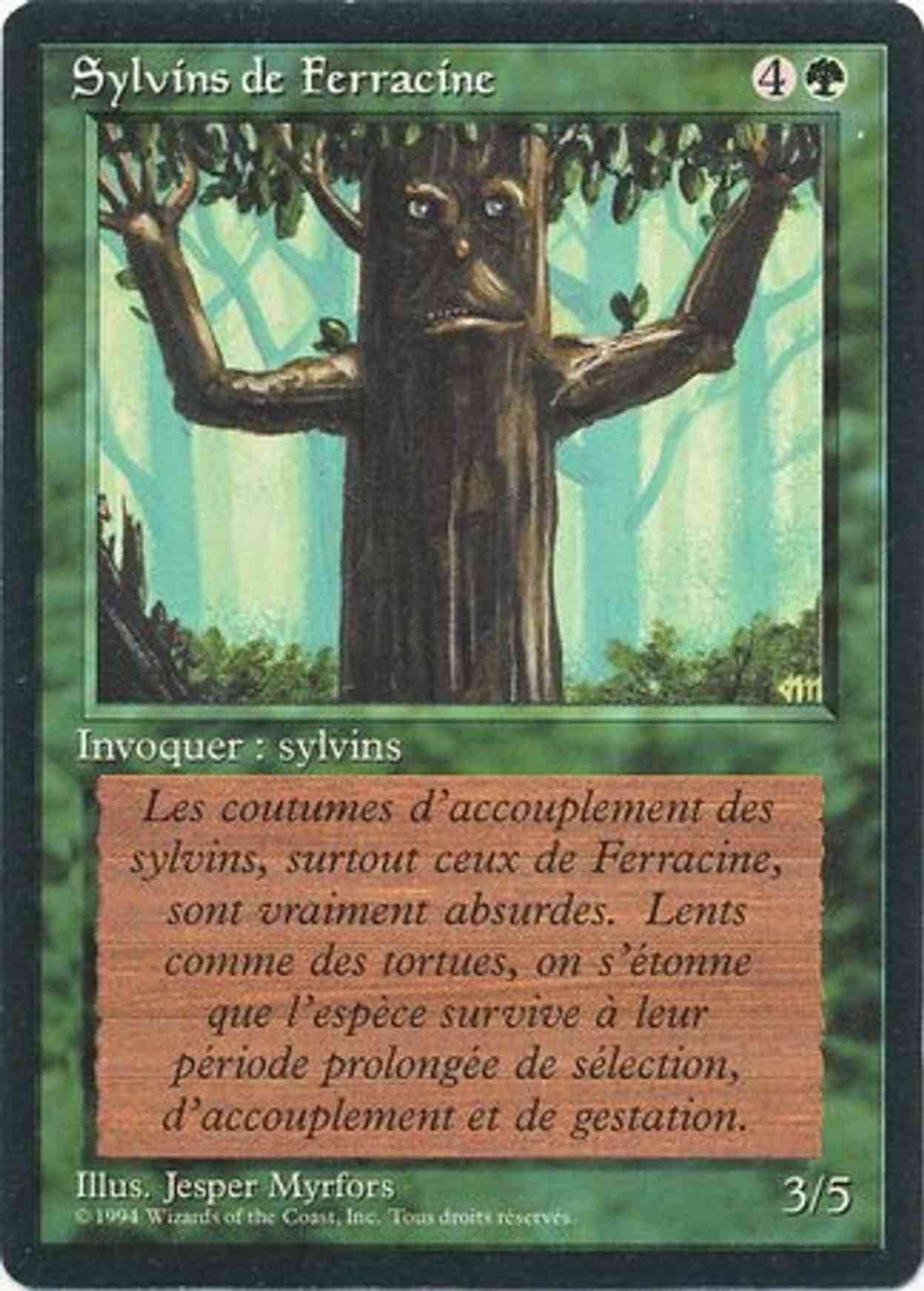 Ironroot Treefolk Price from mtg Revised Edition (Foreign Black Border)