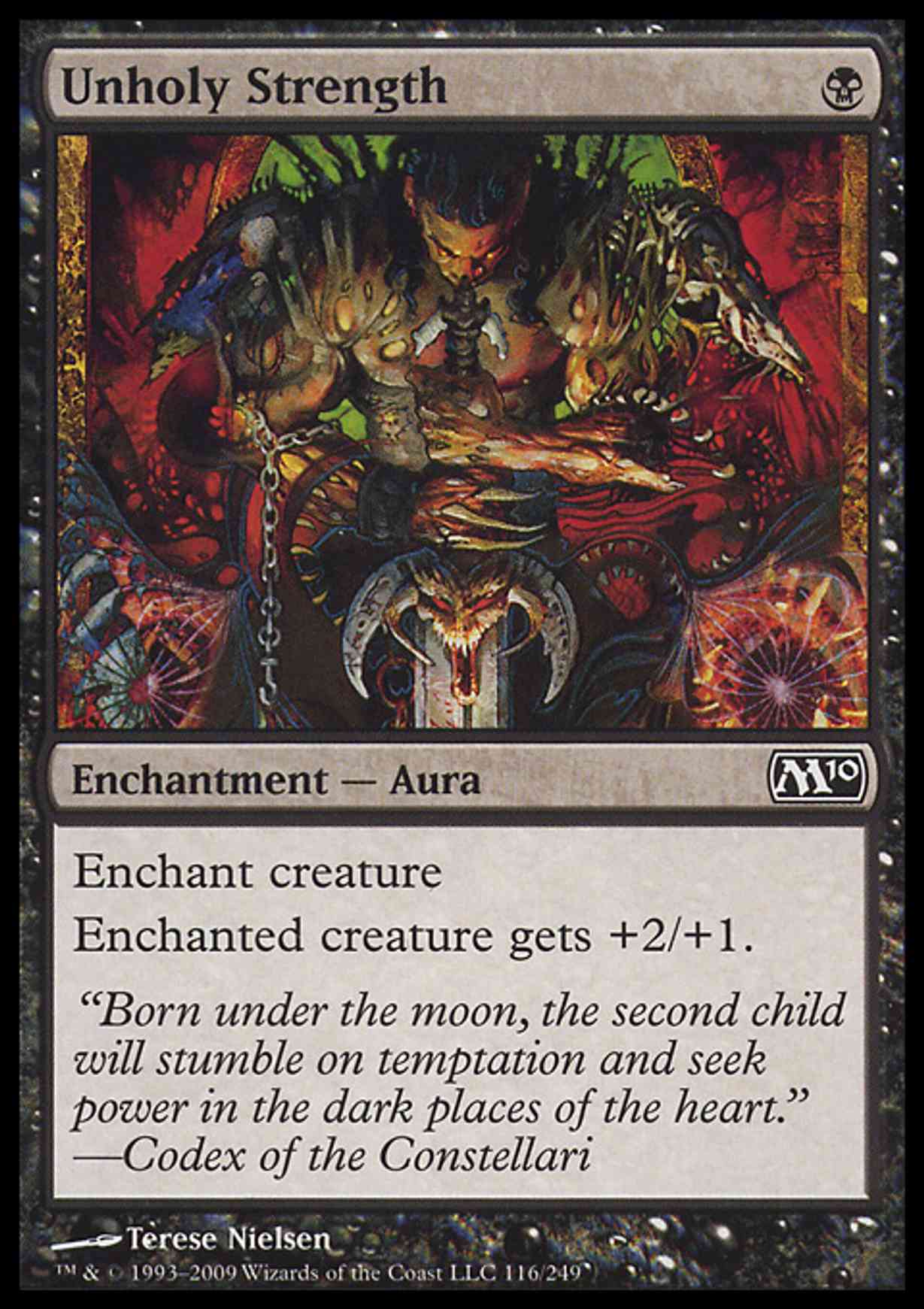 Unholy Strength Price from mtg Magic 2010