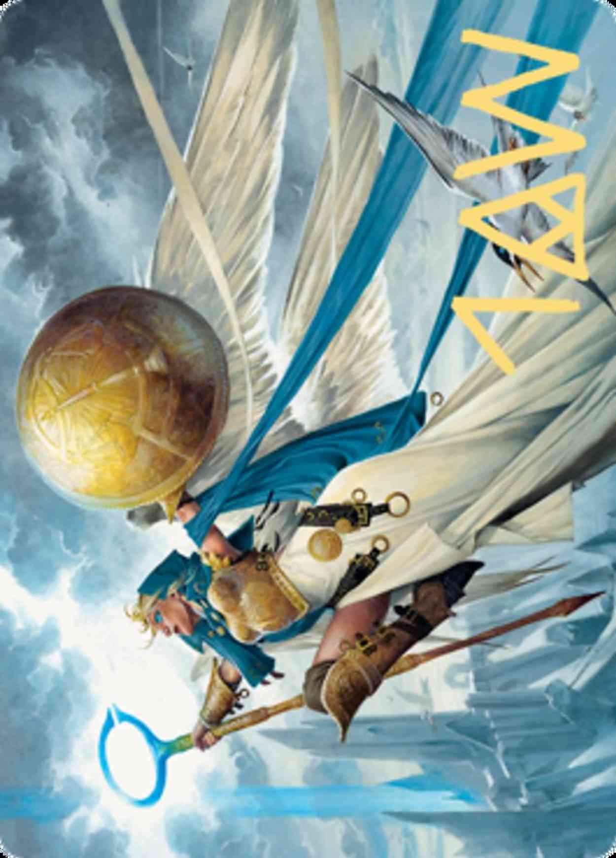 Linvala, Shield of Sea Gate Art Card (Gold-Stamped Signature) Price ...