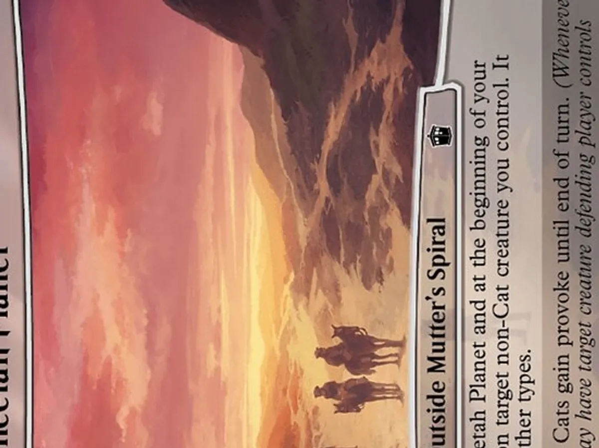 The Cheetah Planet Price | mtg