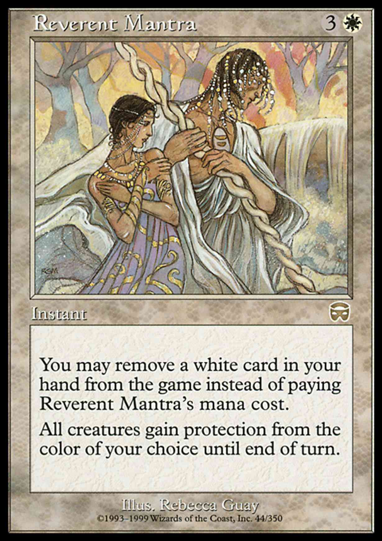 Reverent Mantra Price from mtg Mercadian Masques