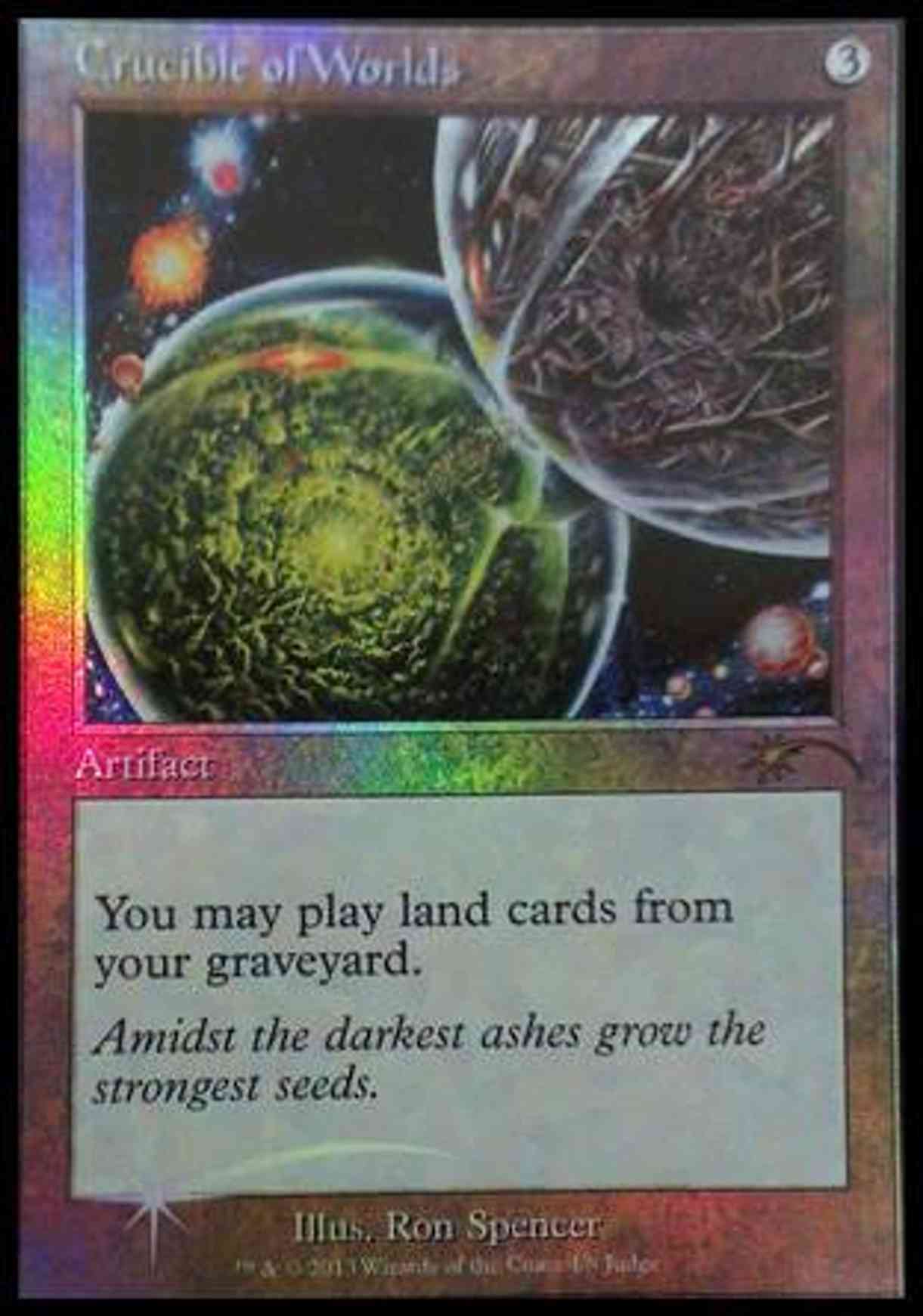 Crucible of Worlds Price from mtg Judge Promos