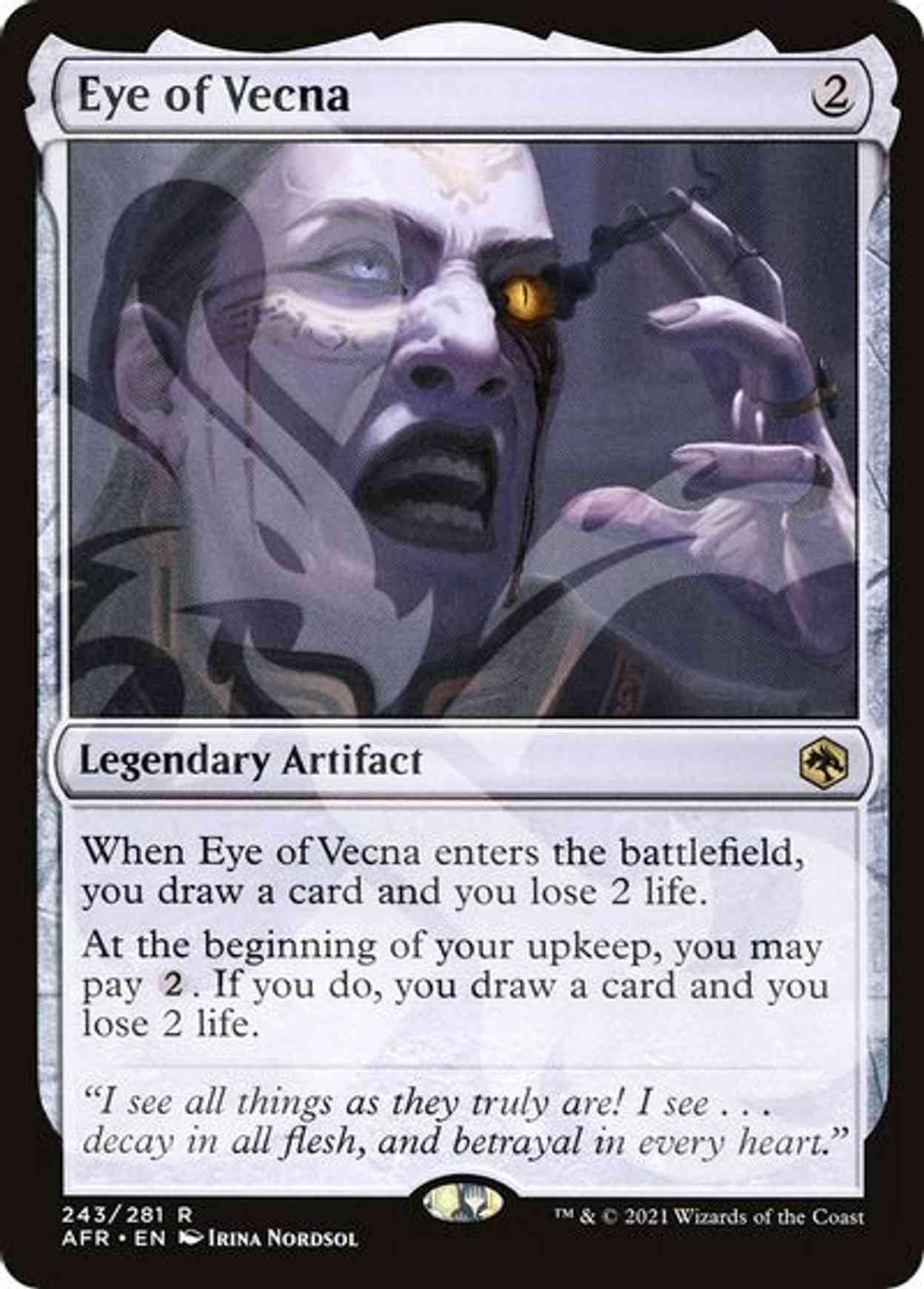 Eye of Vecna Price from mtg AFR Ampersand Promos