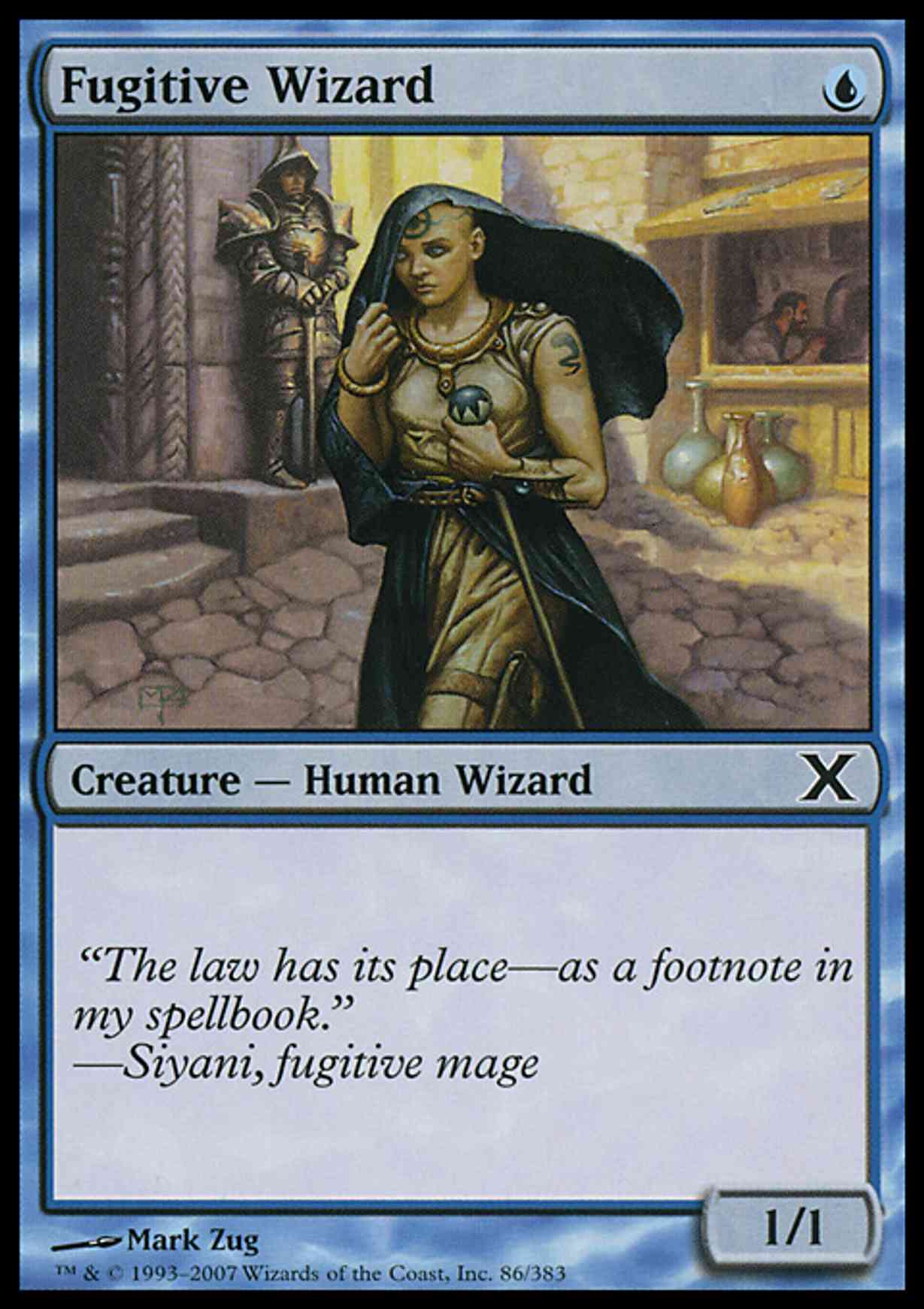 Fugitive Wizard Price from mtg Tenth Edition