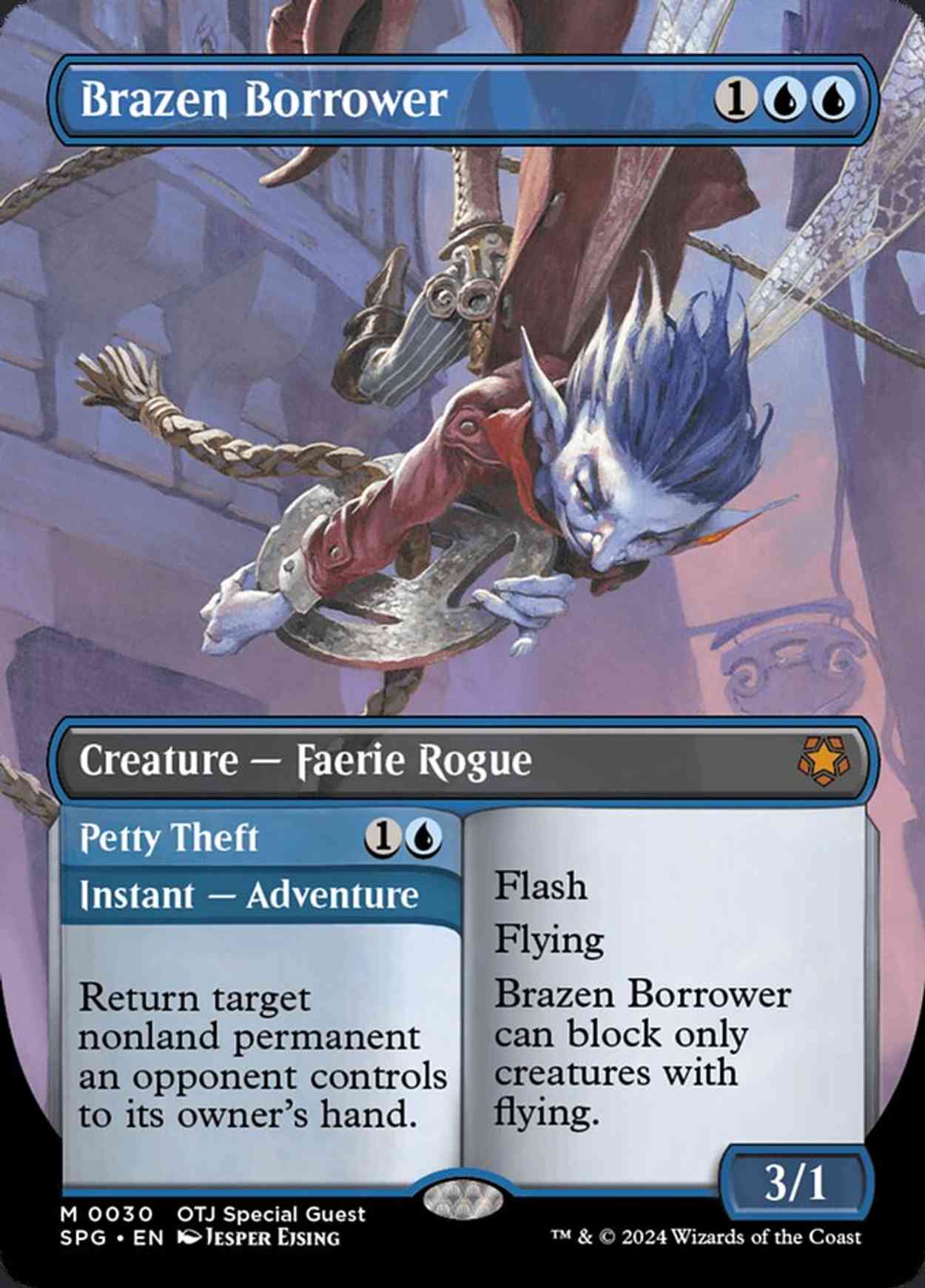 Brazen Borrower (Borderless) Price from mtg Special Guests