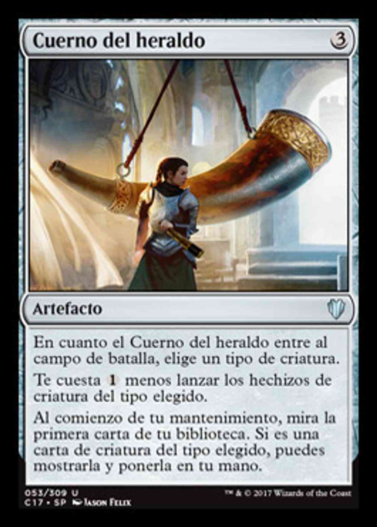 Herald's Horn Price from mtg Commander 2017