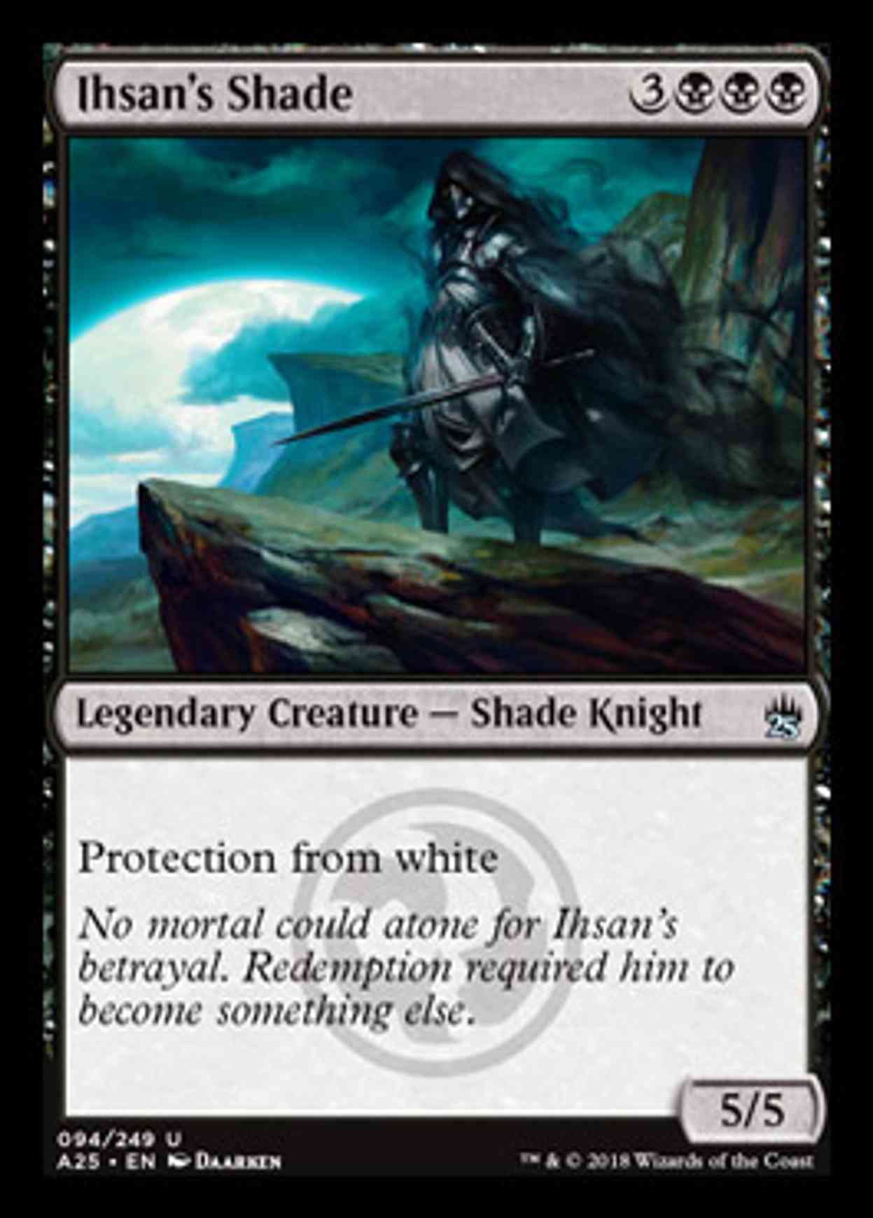 Ihsan's Shade Price from mtg Masters 25