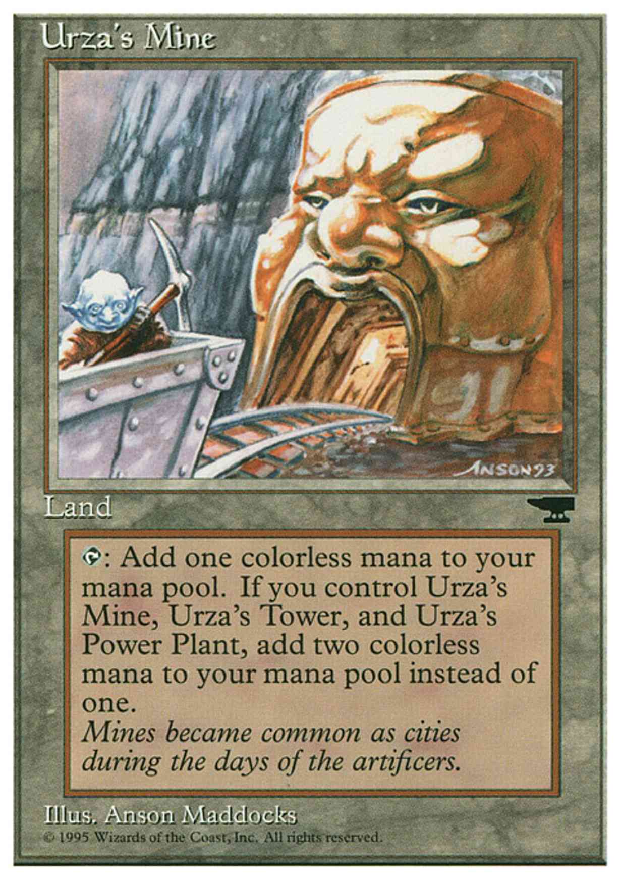Urza's Mine (Mouth) Price from mtg Chronicles