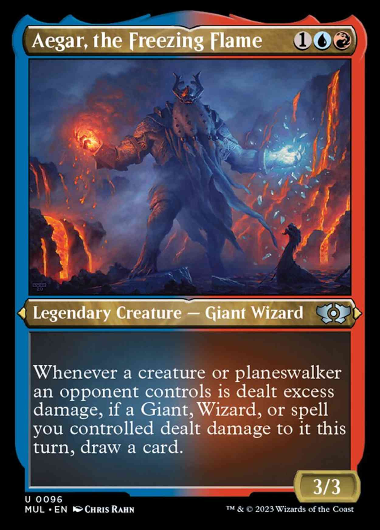 Aegar, the Freezing Flame (Foil Etched) Price from mtg Multiverse Legends