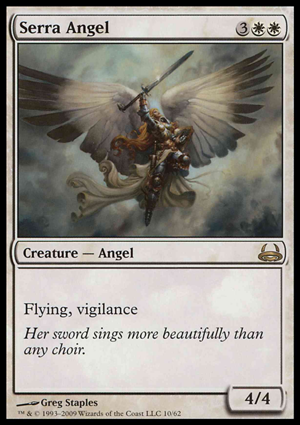 Serra Angel Price from mtg Duel Decks: Divine vs. Demonic