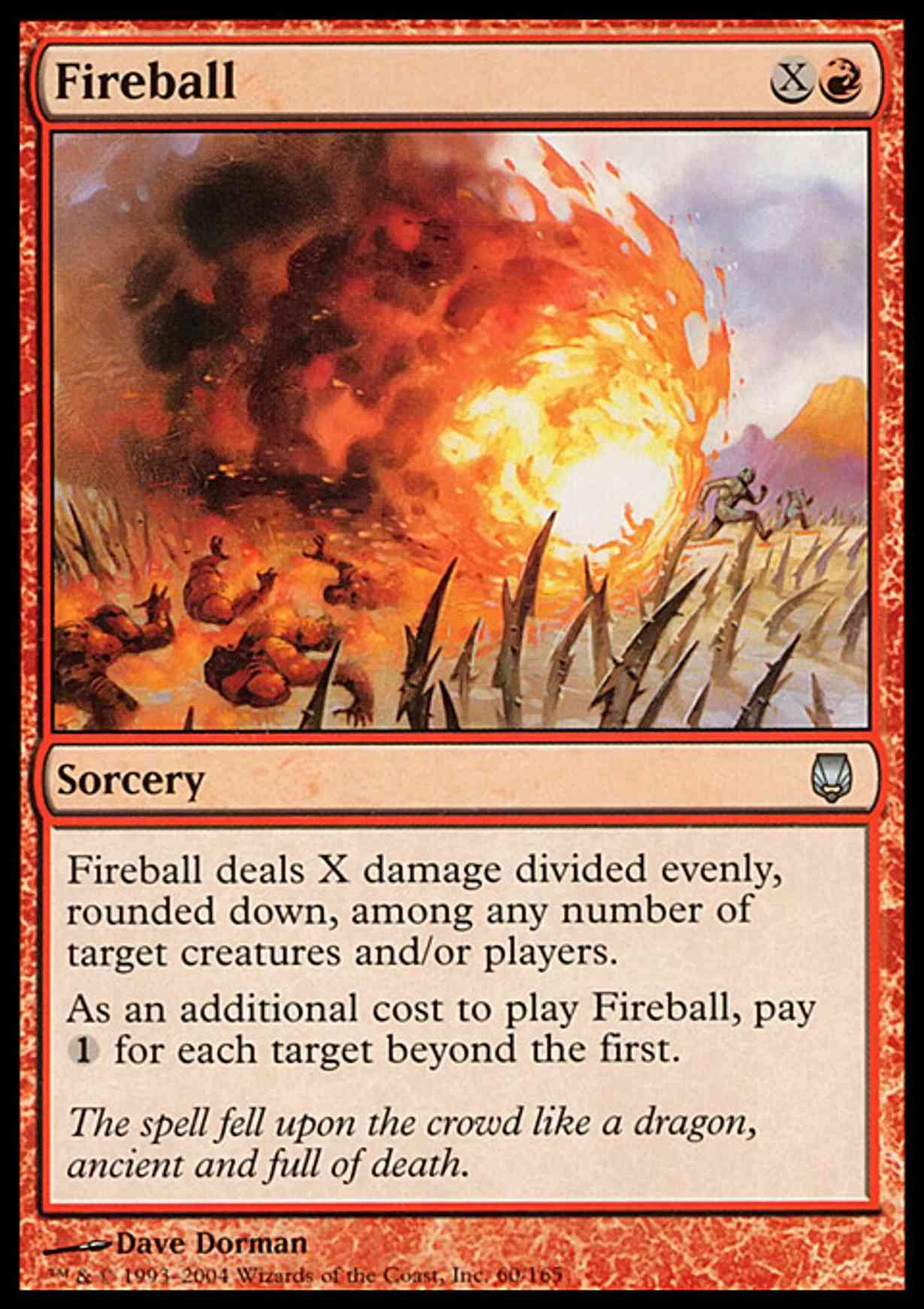 Fireball Price from mtg Darksteel