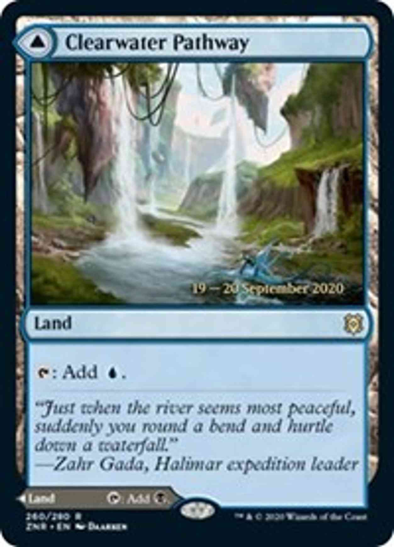 Clearwater Pathway Price from mtg Prerelease Cards