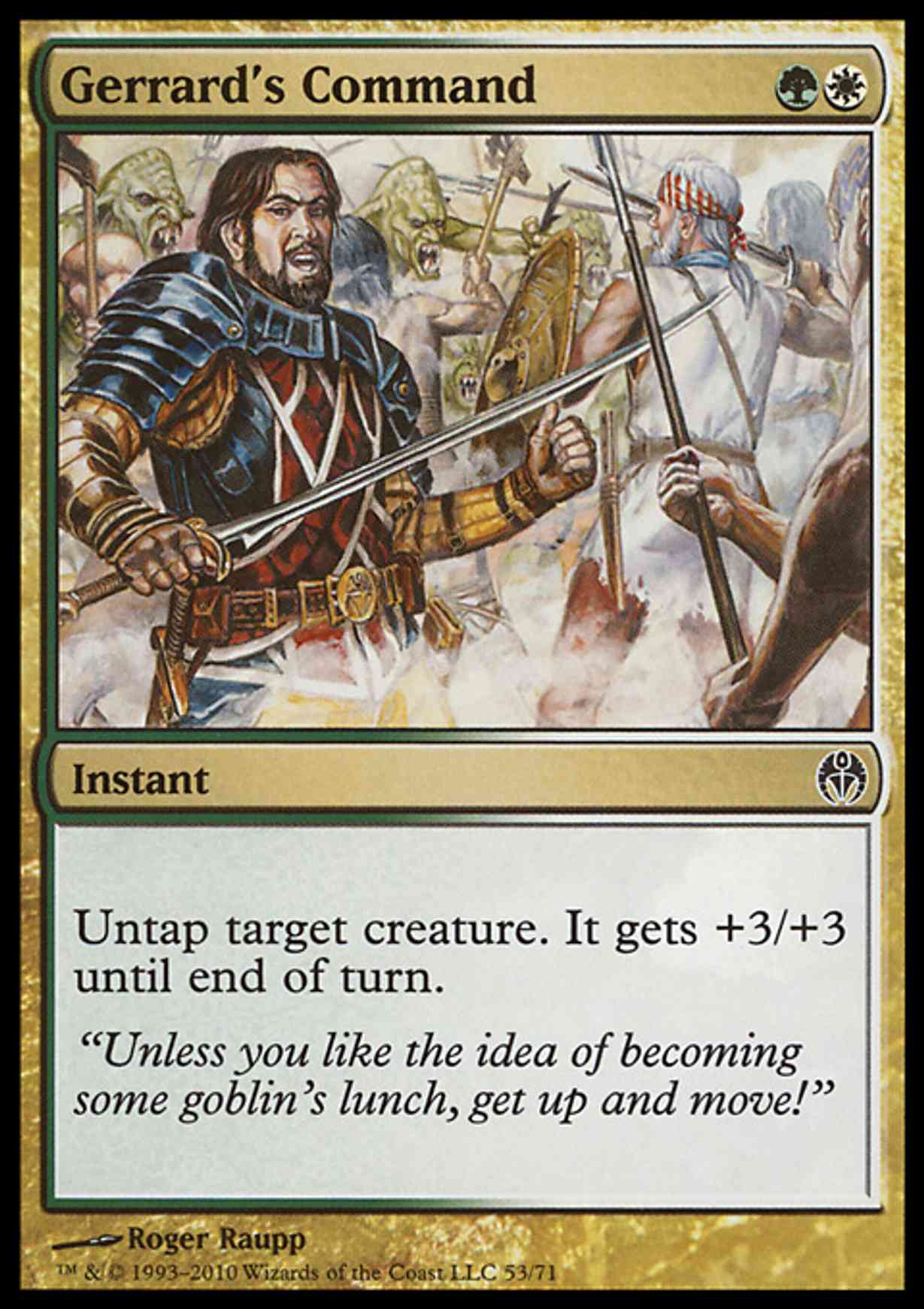 Gerrard's Command Price from mtg Duel Decks: Phyrexia vs. the Coalition