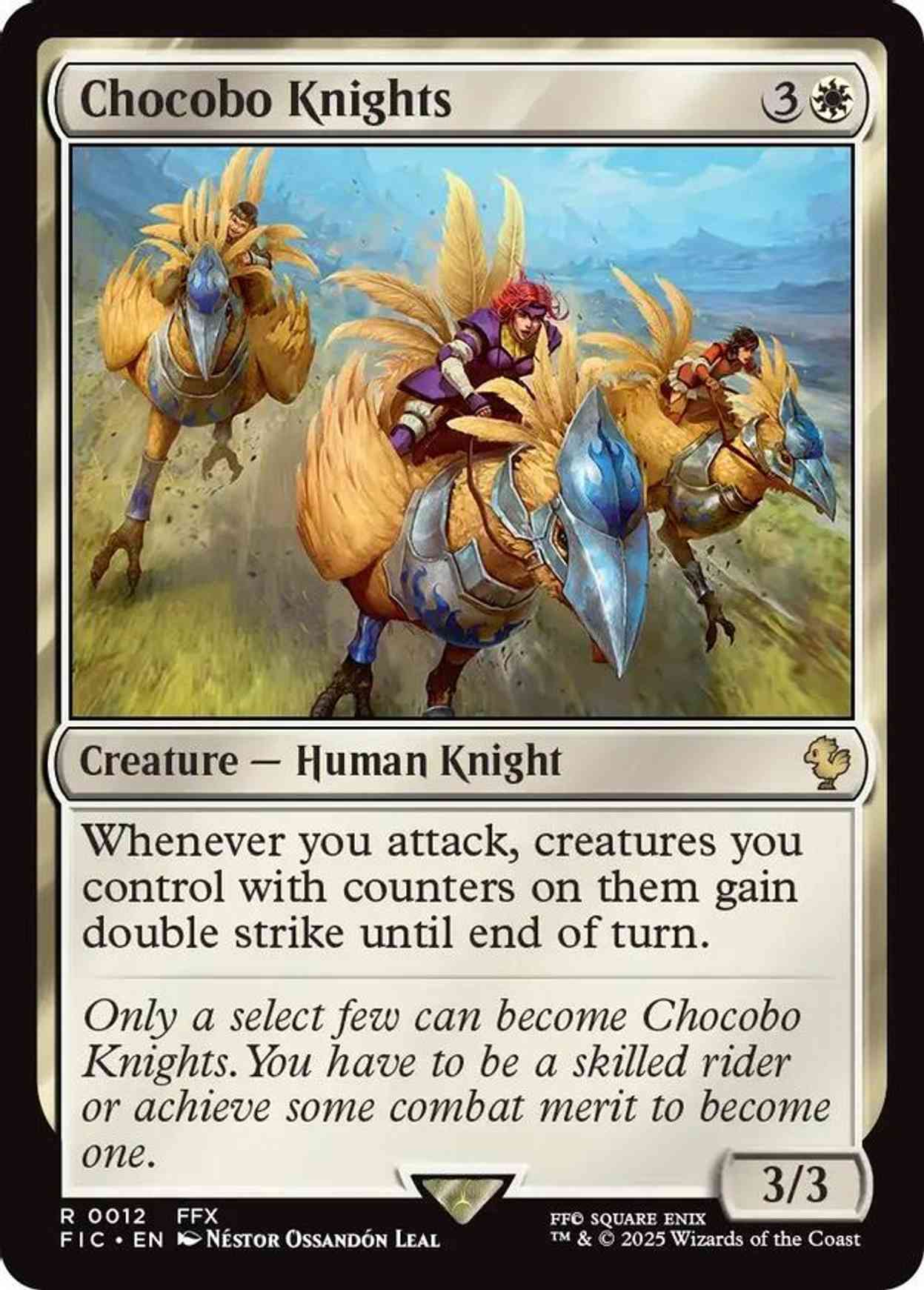 Chocobo Knights Price from mtg Commander: FINAL FANTASY