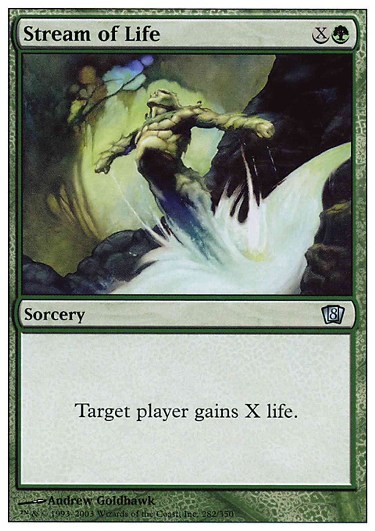 Stream of Life Price from mtg Eighth Edition