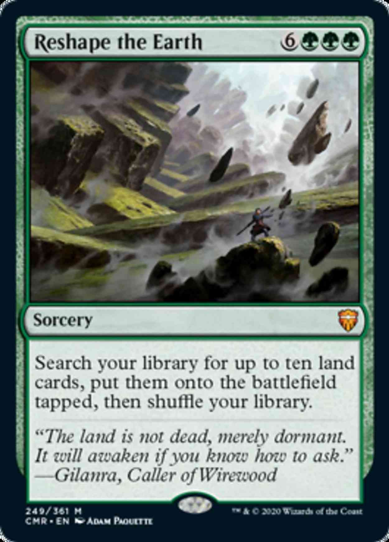 Reshape the Earth Price from mtg Commander Legends