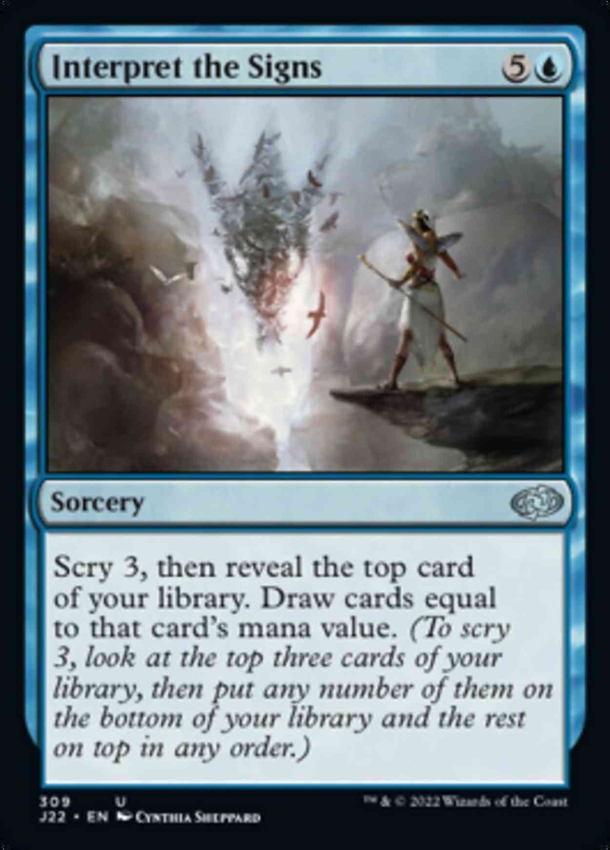 Interpret the Signs Price from mtg Jumpstart 2022