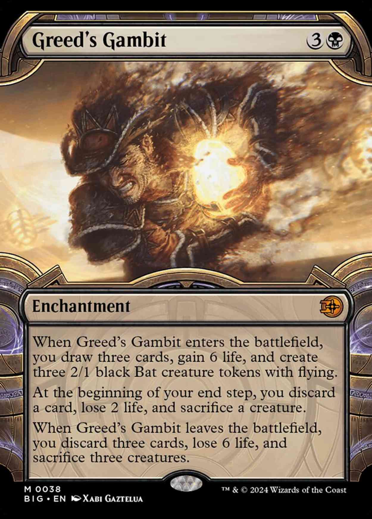 Greed's Gambit (Showcase) Price from mtg The Big Score