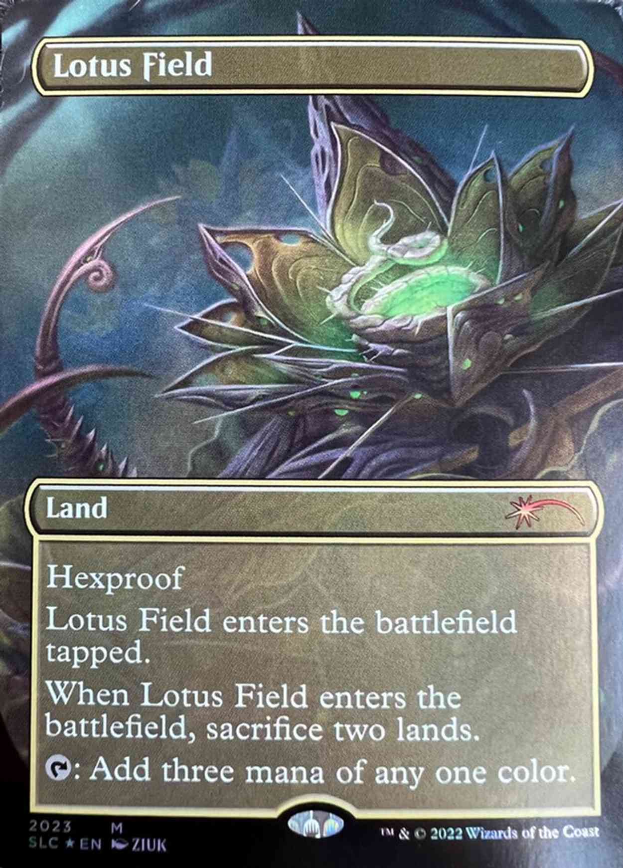 Lotus Field Price from mtg Secret Lair 30th Anniversary Countdown Kit