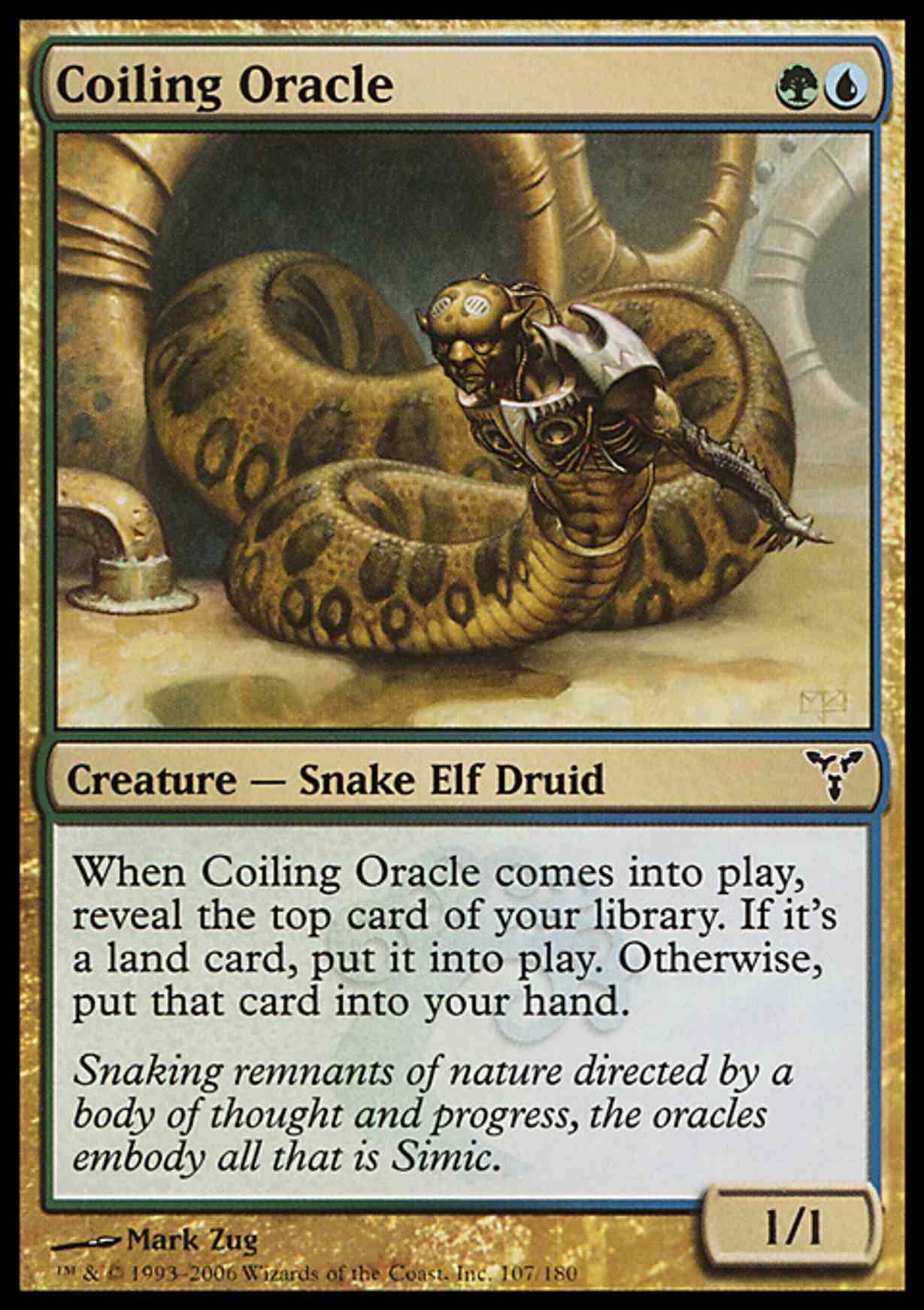 Coiling Oracle Price from mtg Dissension