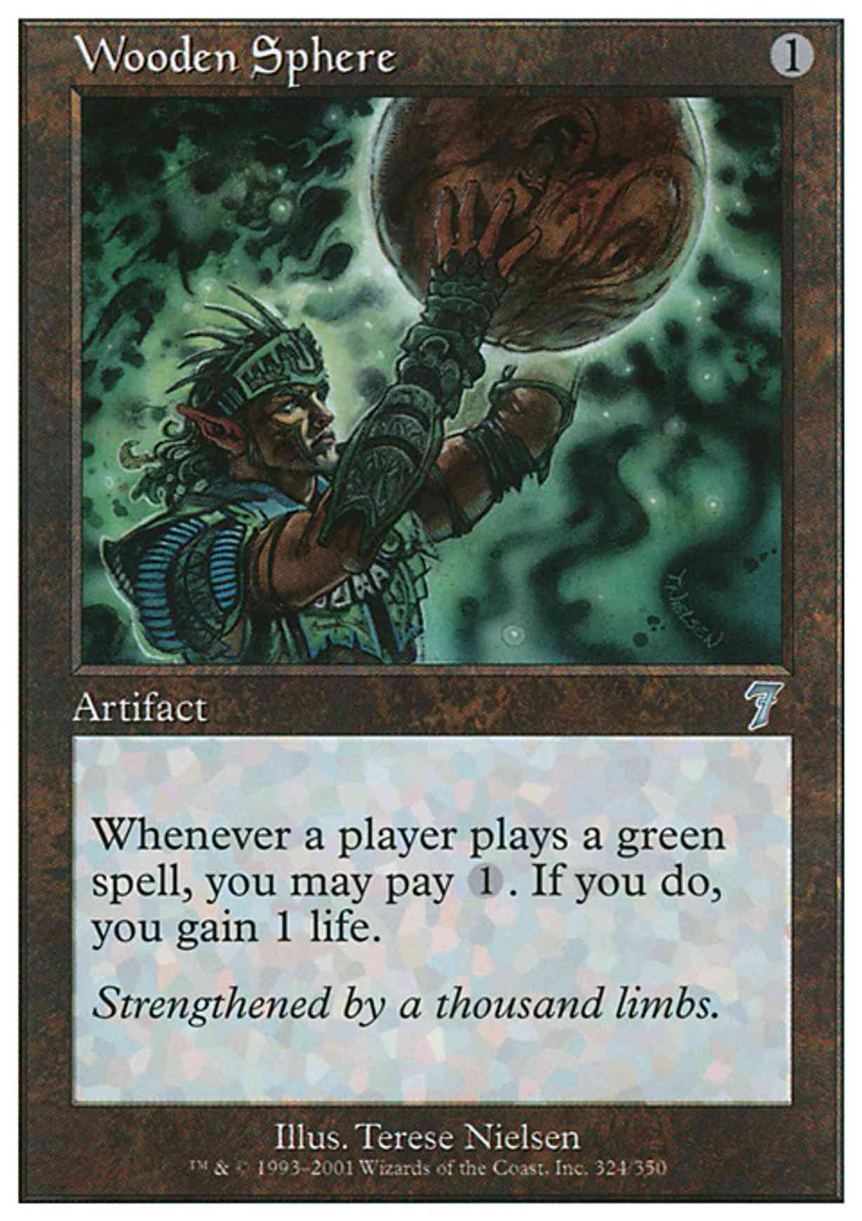 Wooden Sphere Price from mtg Seventh Edition