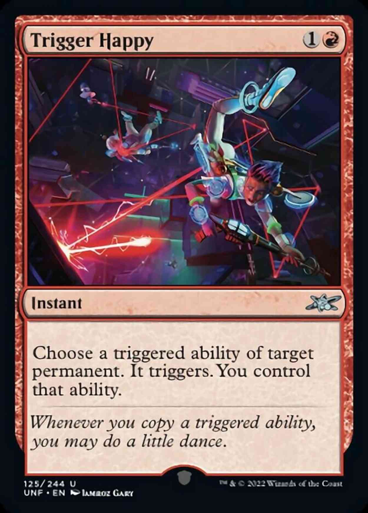 Trigger Happy Price from mtg Unfinity