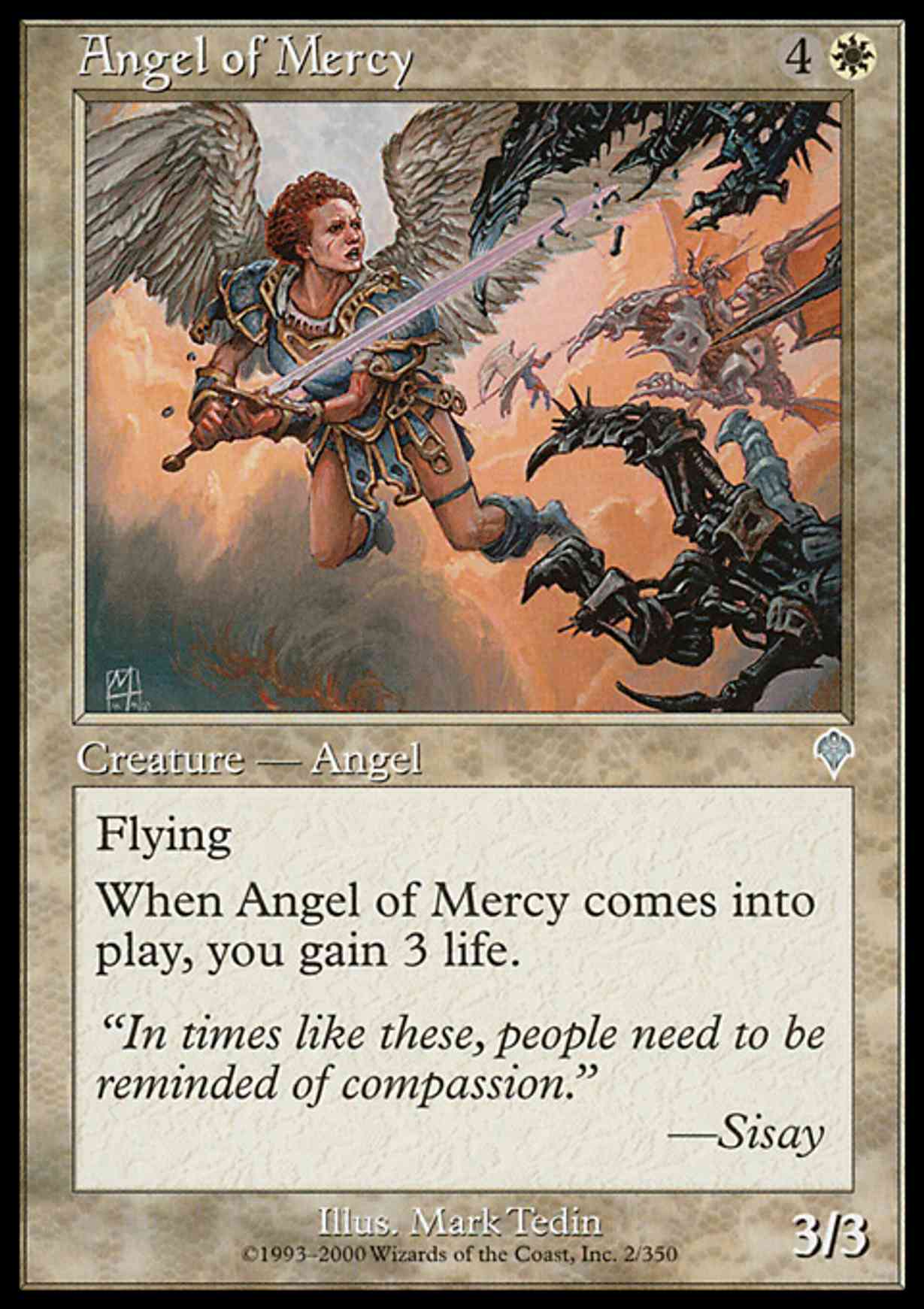 Angel of Mercy Price from mtg Invasion