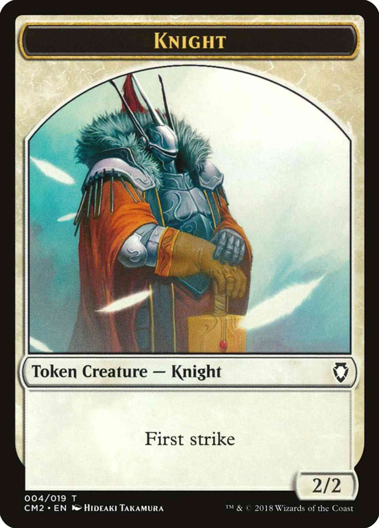 Knight Token Price from mtg Commander Anthology Volume II
