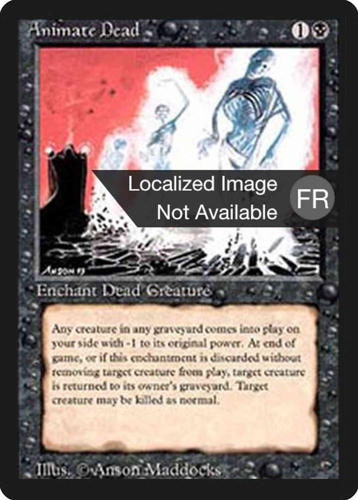 Animate Dead Price from mtg Revised Edition (Foreign Black Border)