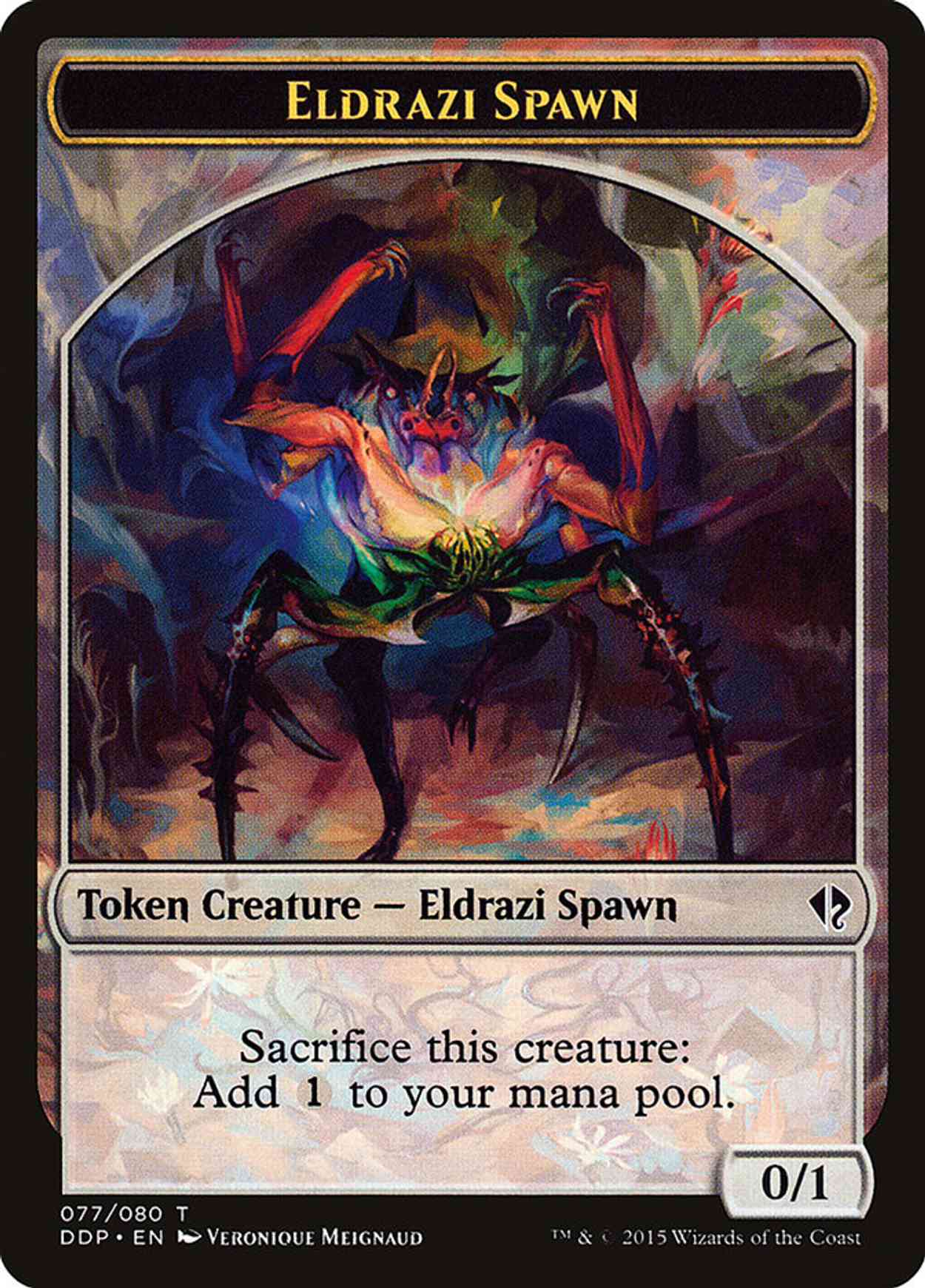 Eldrazi Spawn Token (Meignaud) Price from mtg Duel Decks: Zendikar vs ...
