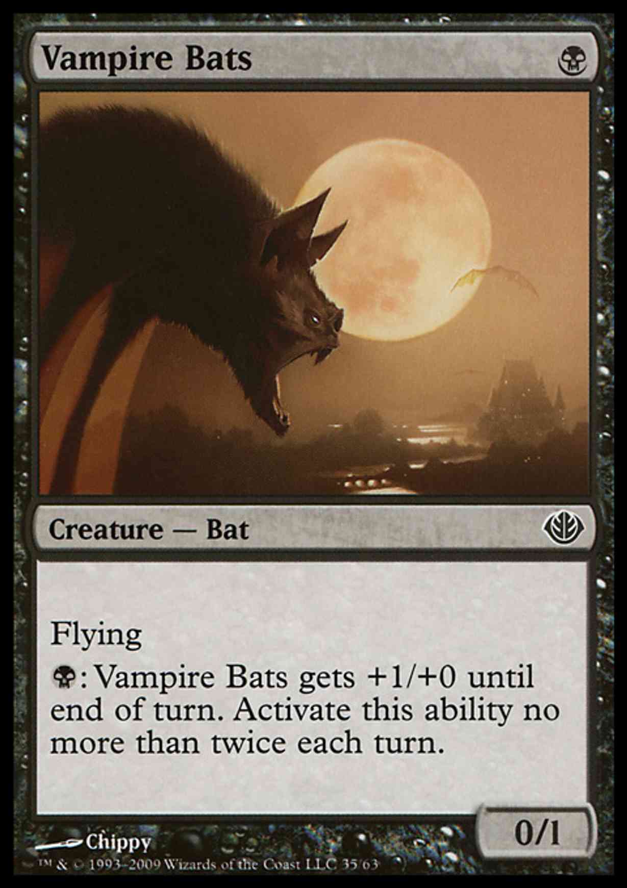 Vampire Bats Price from mtg Duel Decks: Garruk vs. Liliana