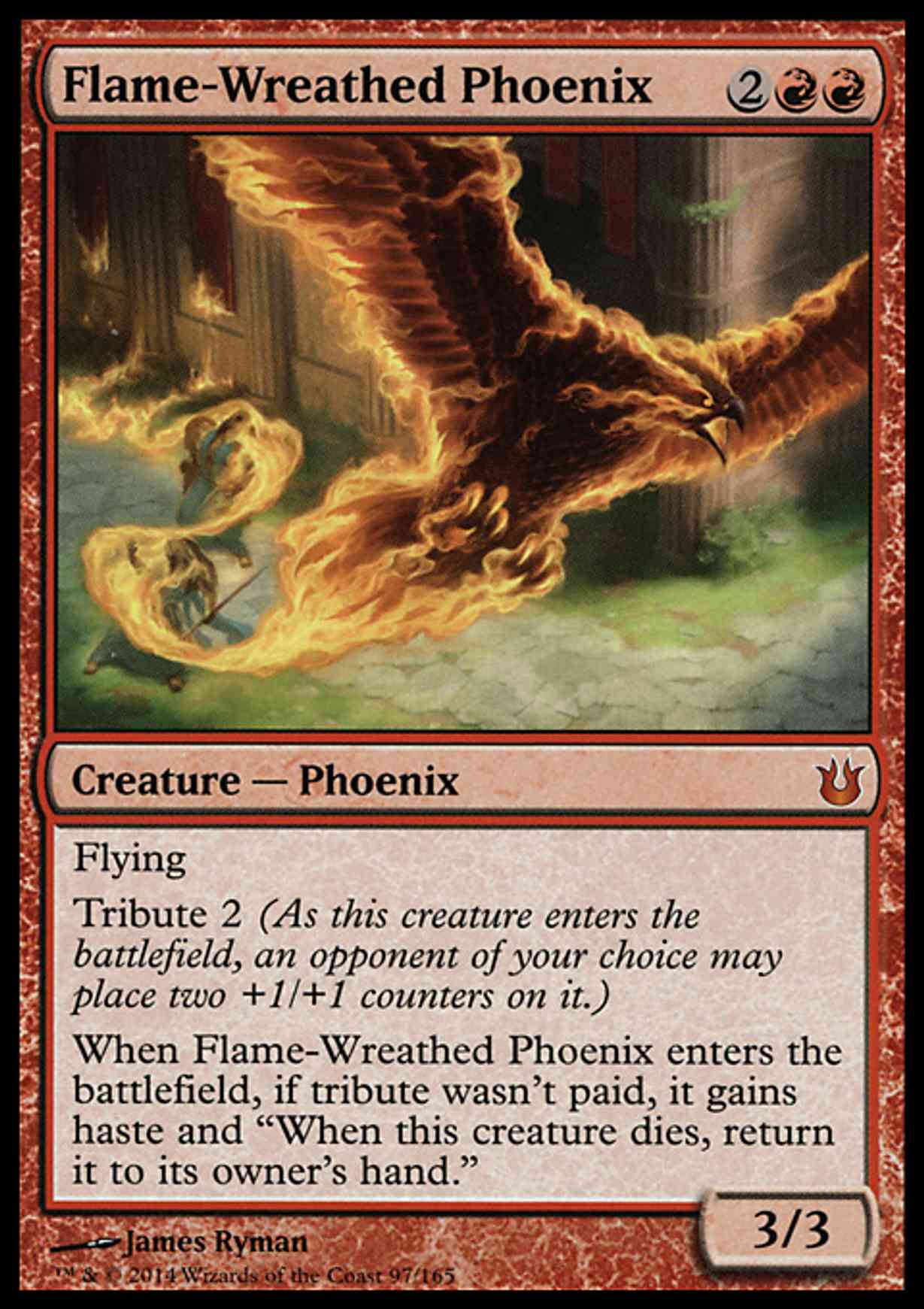 Flame-Wreathed Phoenix Price from mtg Born of the Gods