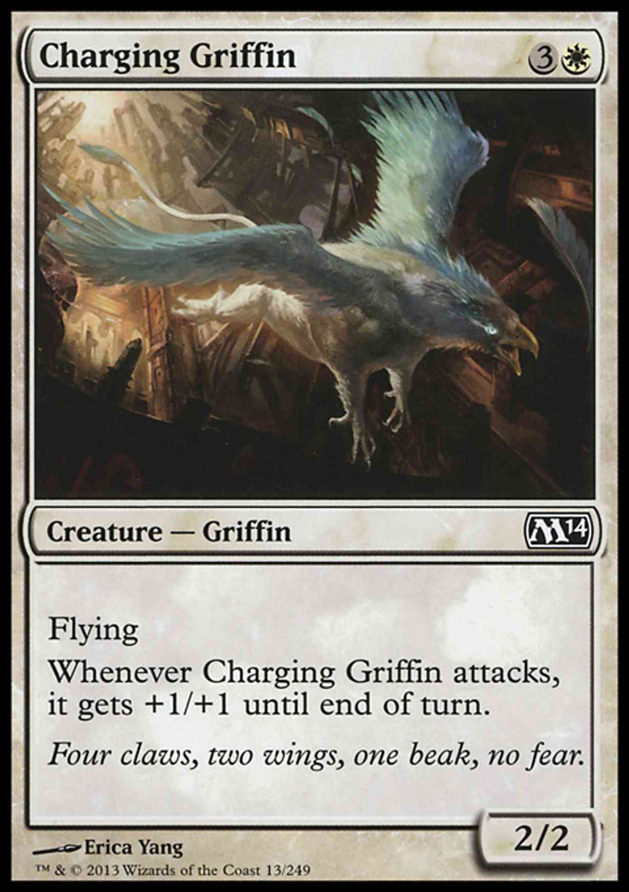 Charging Griffin Price from mtg Magic 2014 Core Set