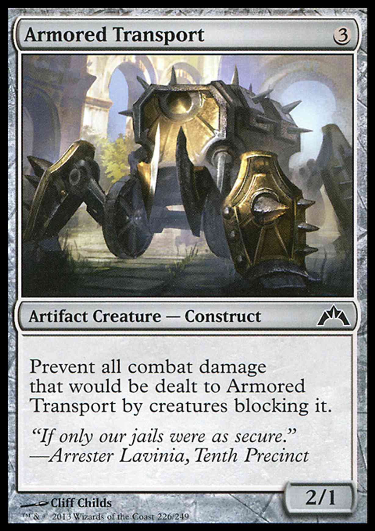 Armored Transport Price from mtg Gatecrash