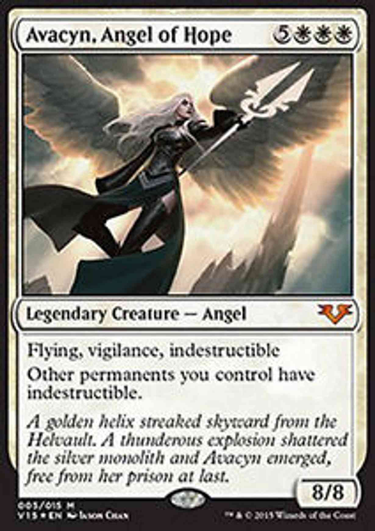 Avacyn, Angel of Hope Price from mtg From the Vault: Angels