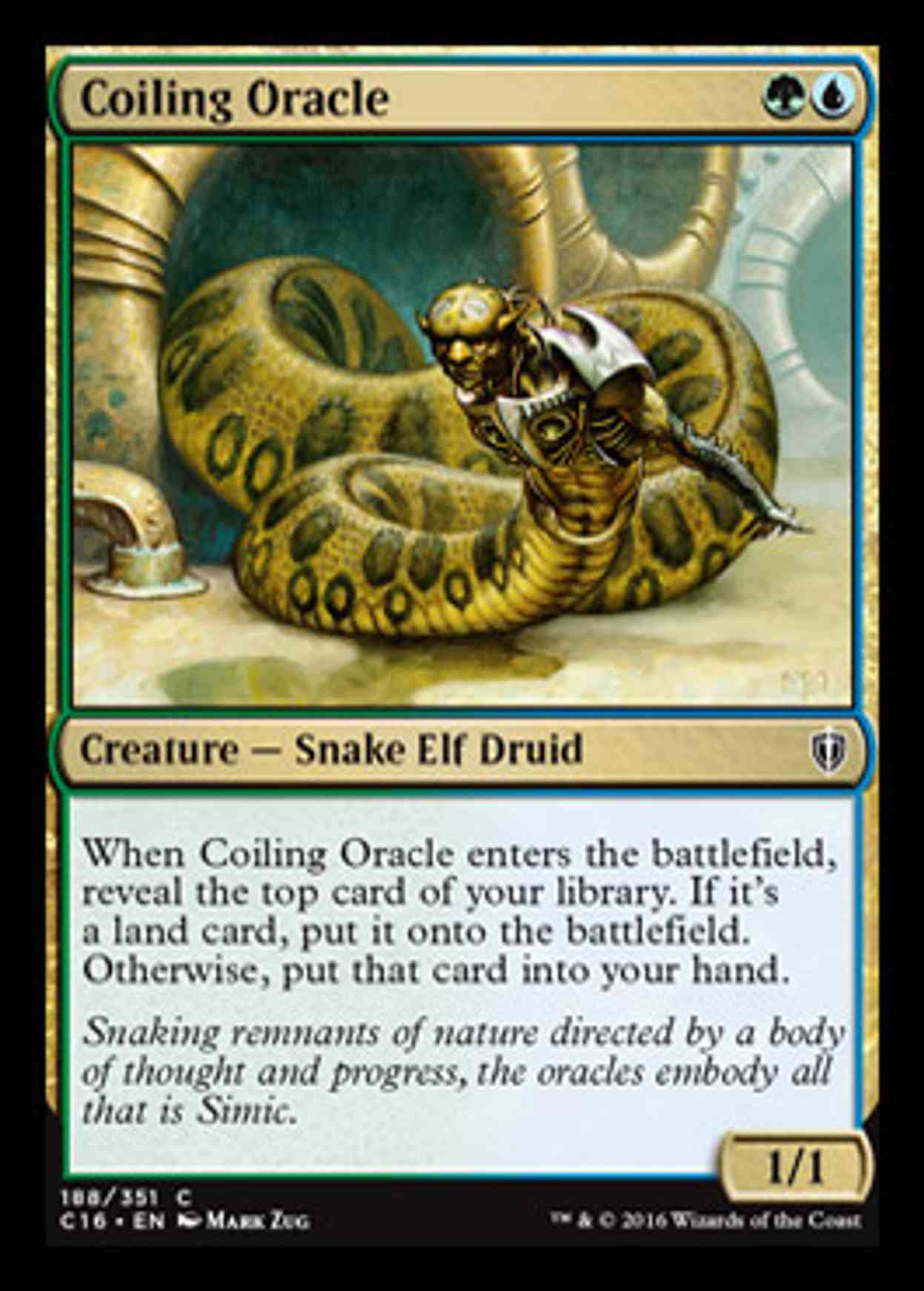 Coiling Oracle Price from mtg Commander 2016