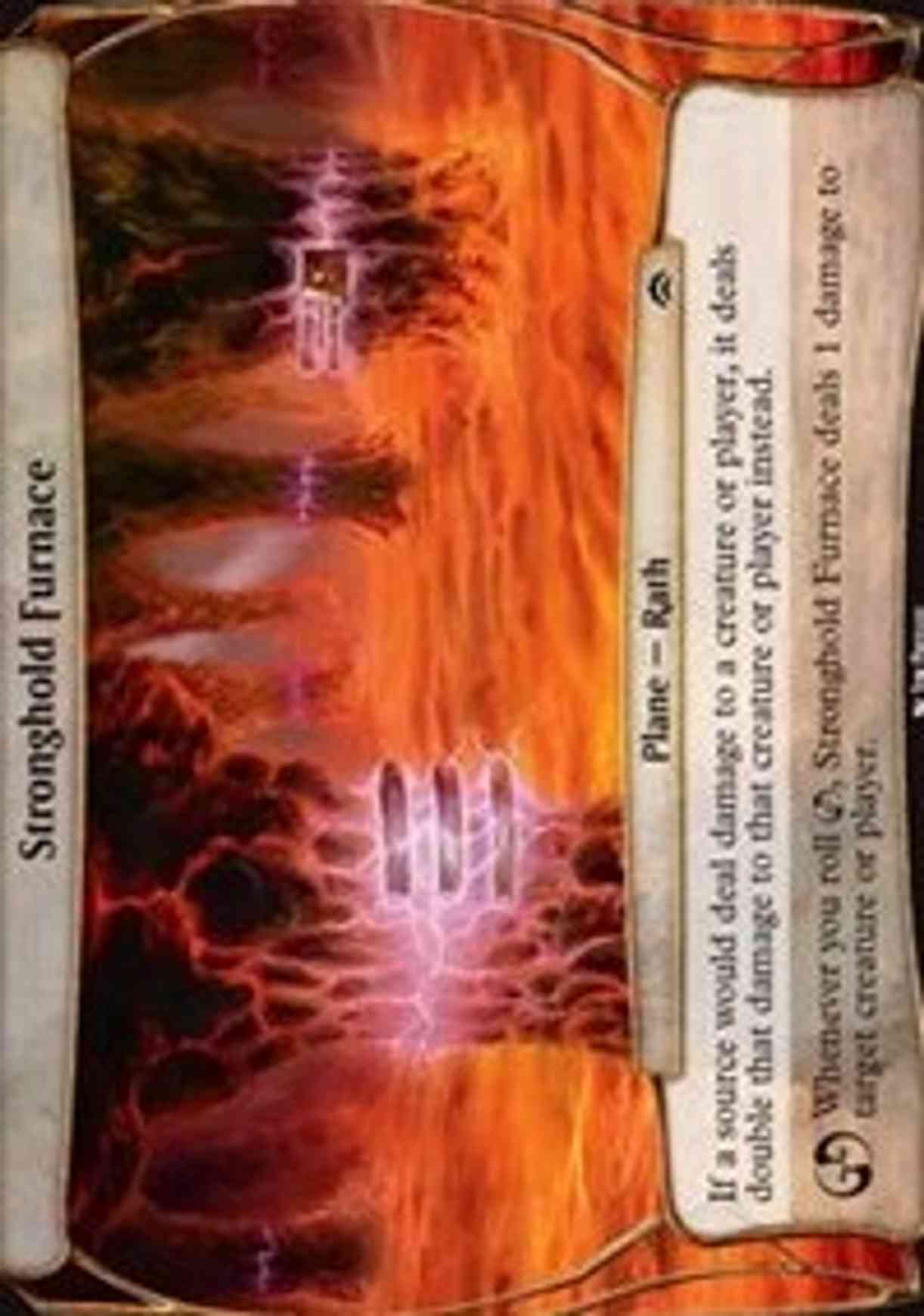 Stronghold Furnace (Planechase Anthology) Price from mtg Oversize Cards