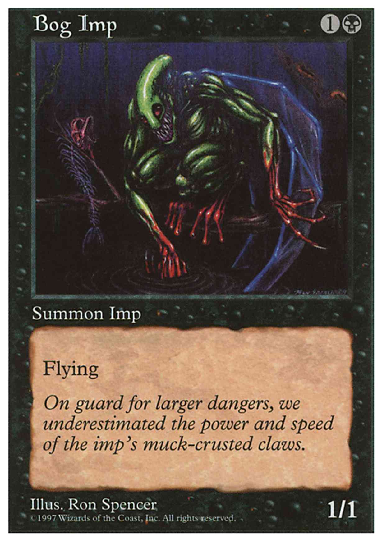 Bog Imp Price from mtg Fifth Edition