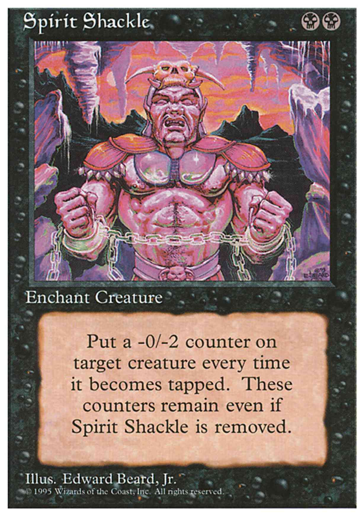 Spirit Shackle Price from mtg Fourth Edition
