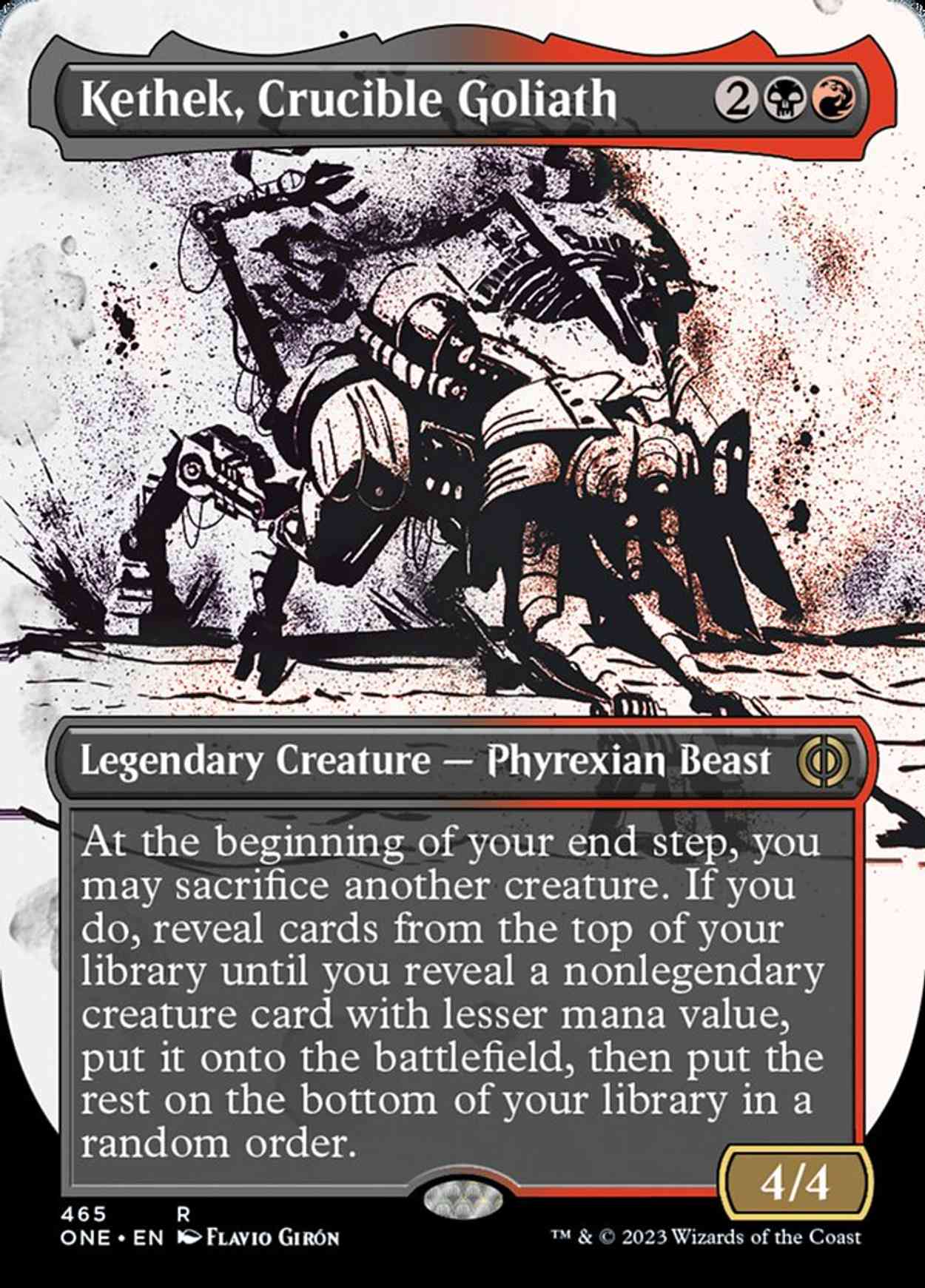 Kethek, Crucible Goliath (Showcase) (Step-and-Compleat Foil) Price from ...